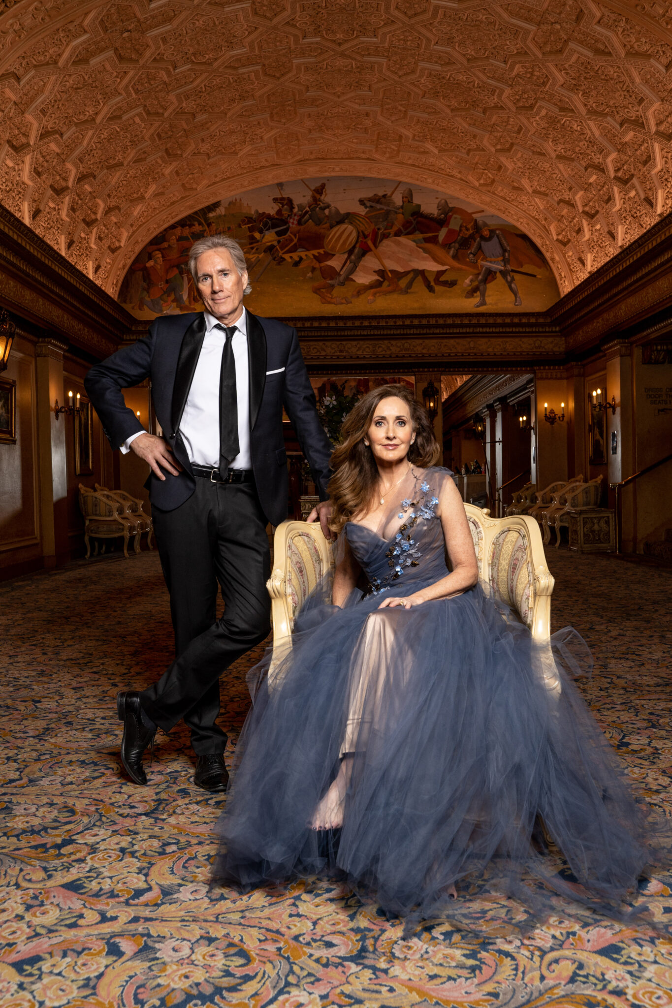 Marina Prior & David Hobson in The 2 of Us | BREC