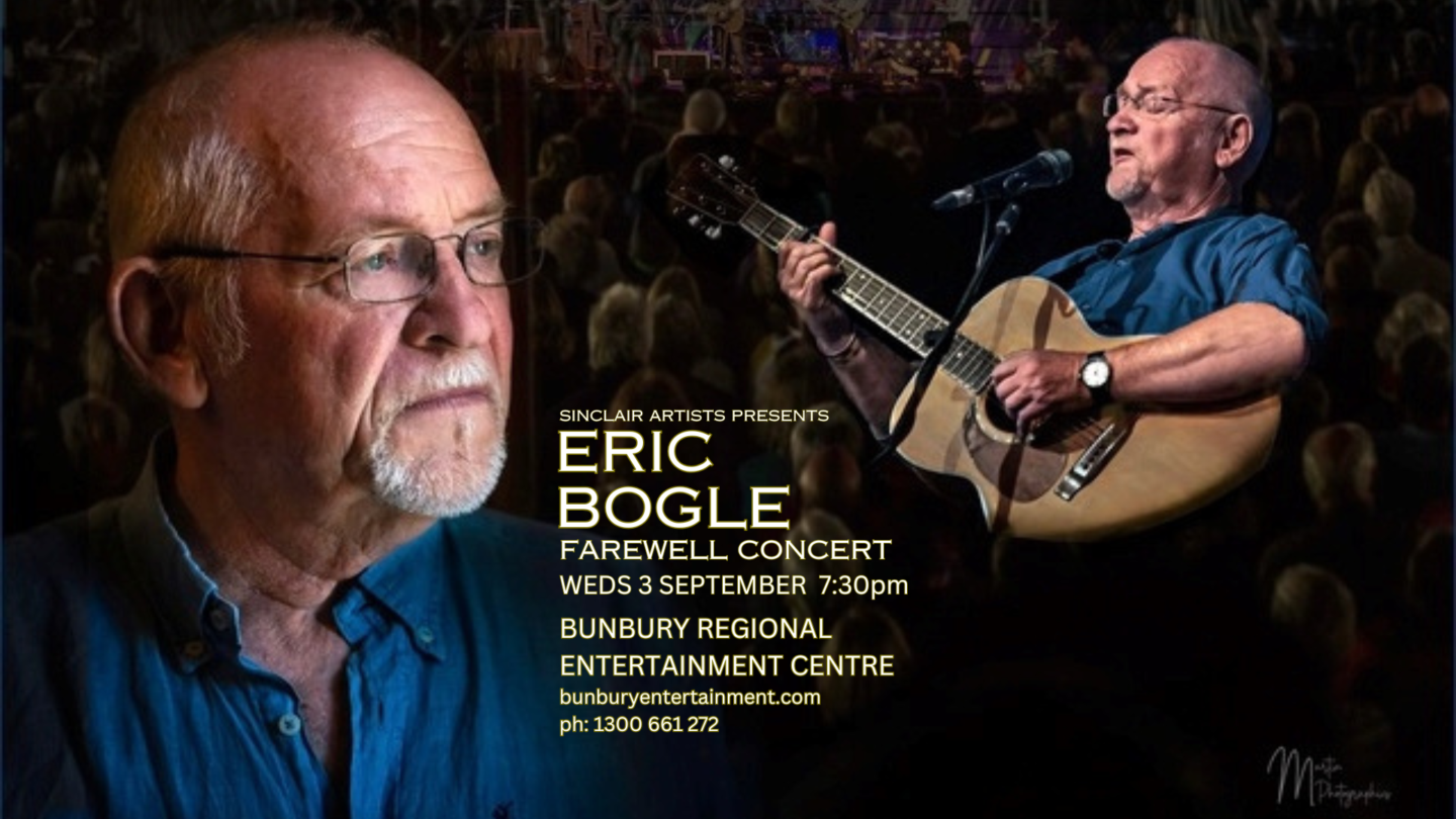 Eric Bogle in Concert | BREC