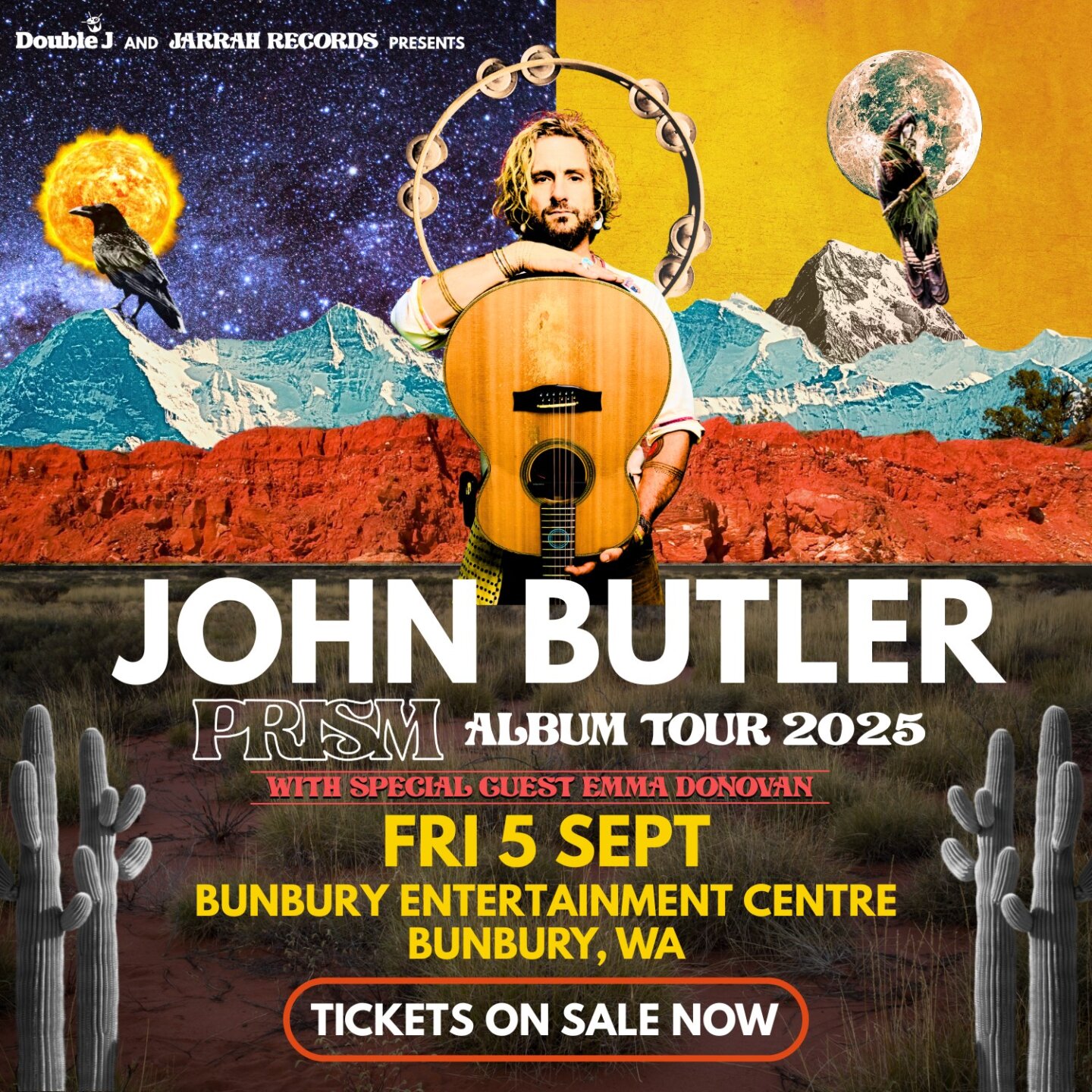John Butler Prism Tour with Special Guest Emma Donovan | BREC